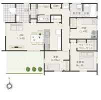 平屋で3LDK間取りのポイントは？20坪台のおしゃれな施工事例も紹介 | アサヒグローバルホームの建売総合サイト